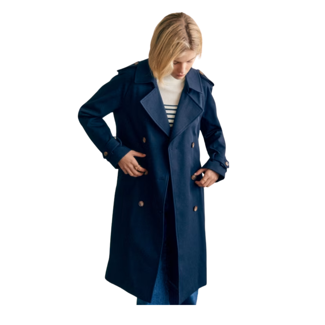 Scott Trench Coat - Nina Takesh